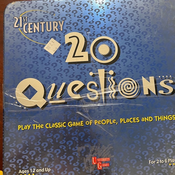 Games | 21st Century 2 Questions Full Size In Tin | Poshmark
